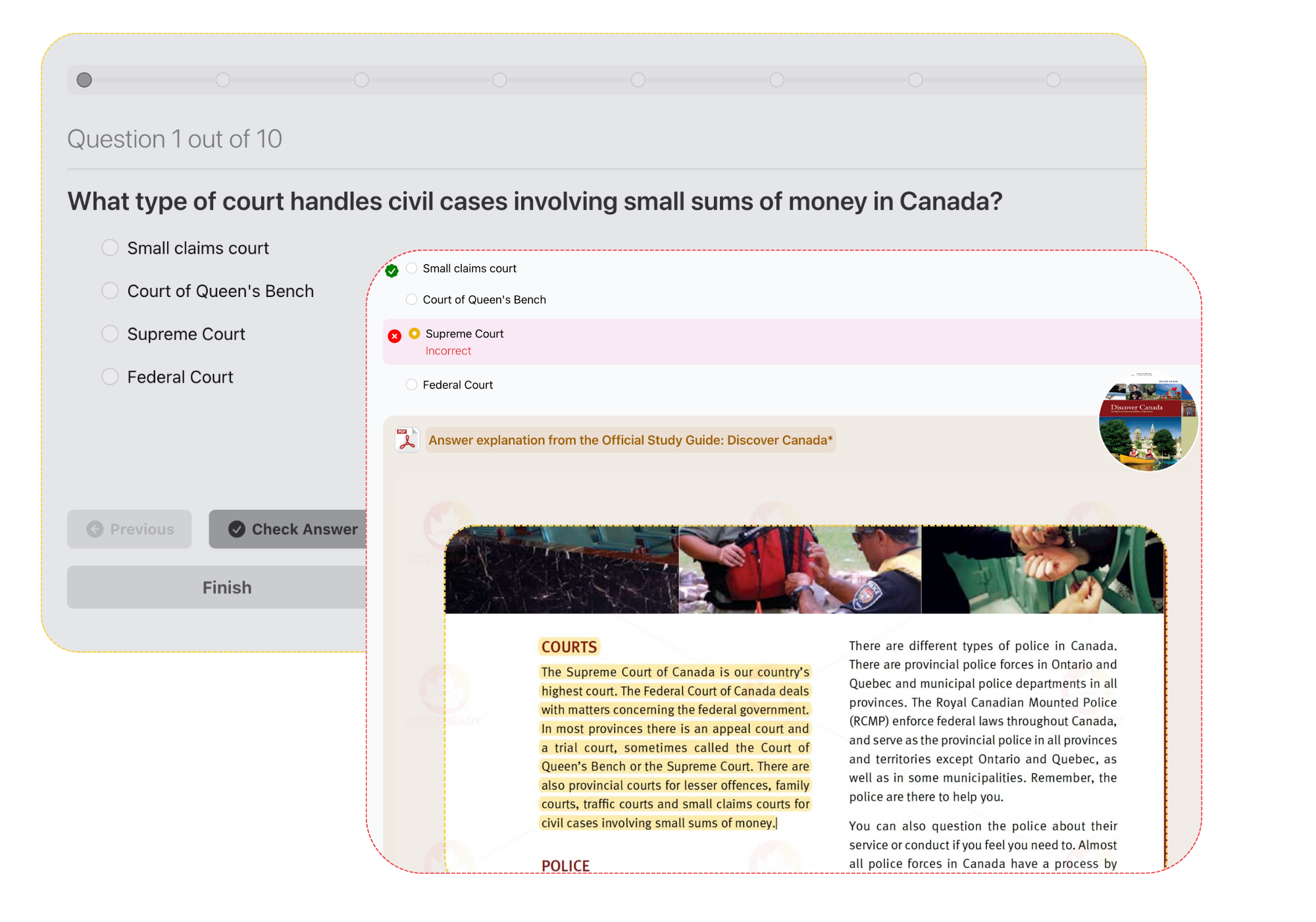 Canada Citizenship Test Practice